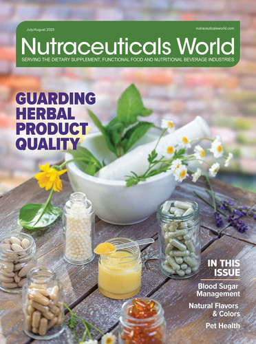 Nutraceuticals World - July/August 2025 Cover